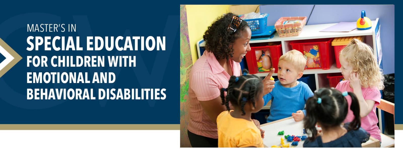 Special Education for Children with Emotional and Behavioral Disorders