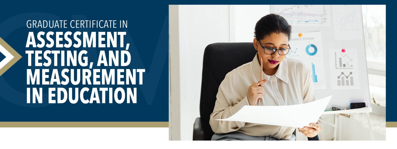 Grad Cert in Assessment, Testing, and Measurement in Education | GSEHD | GW
